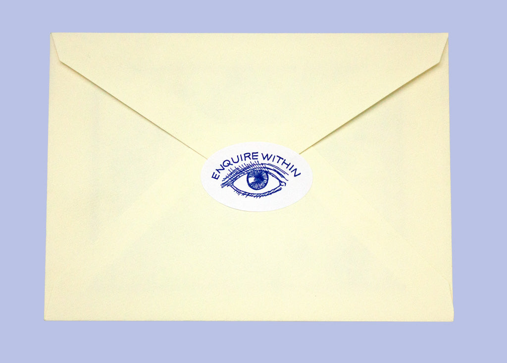 Enquire Within - Pack of Ten Letter Seals – Saturn Press